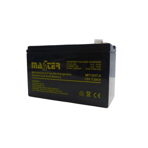 Sealed Lead Acid Battery 12V 7AH (MASTER: MT12V7) | Flammart Marketing ...
